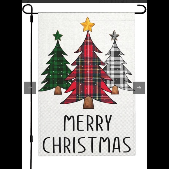 Holiday | 31 New Garden Flag Christmas Trees | Poshmark